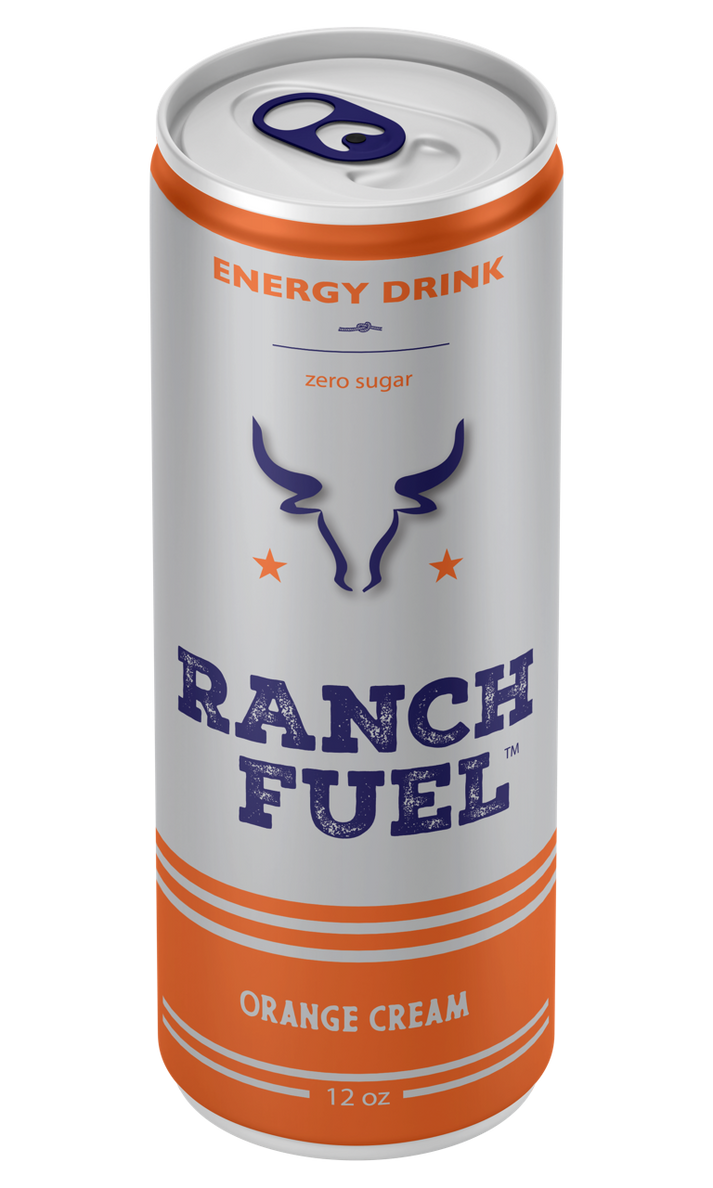 Orange Cream - 12 pack (12 oz cans) – Ranch Fuel Energy